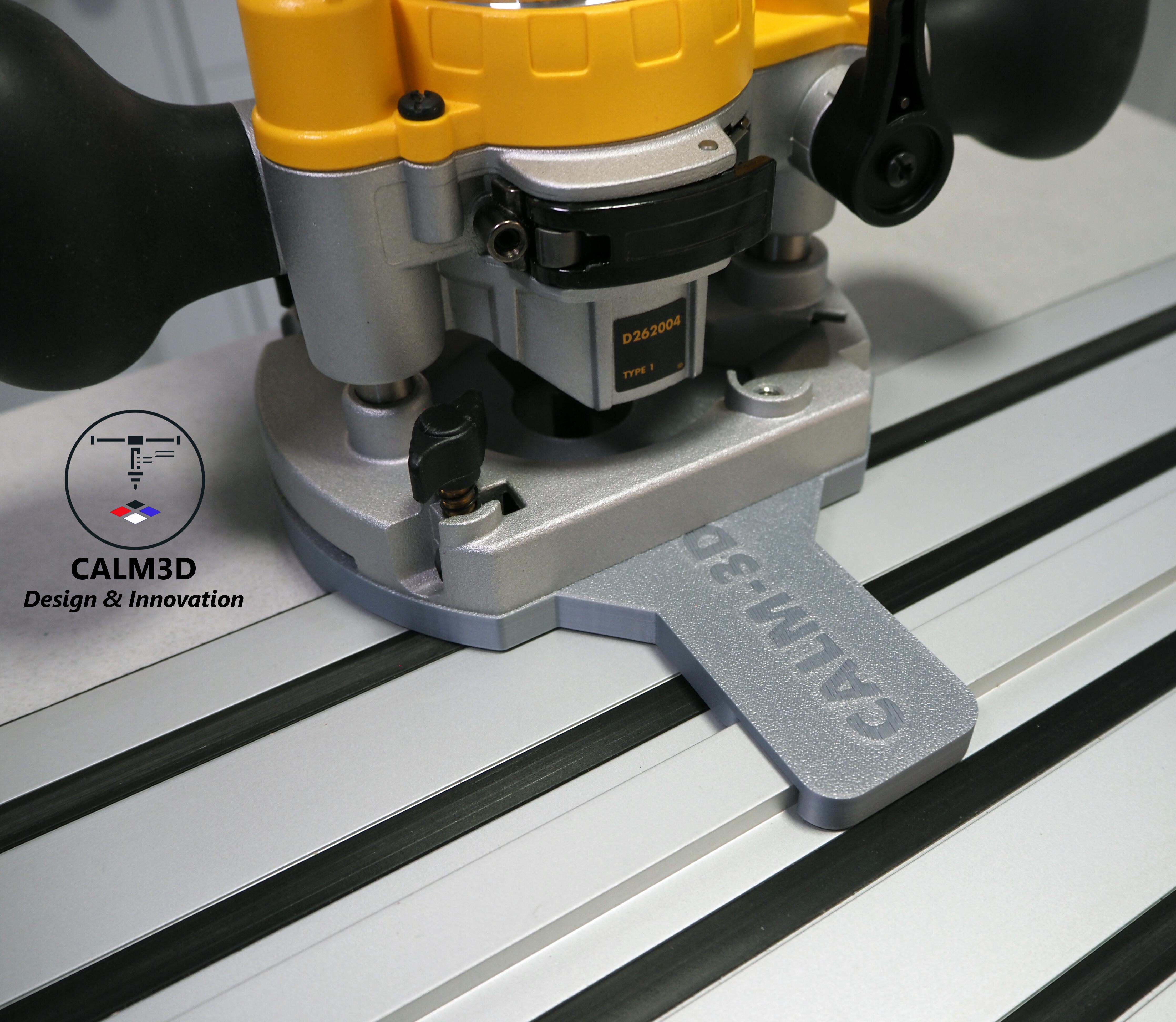 Dewalt DCW600 604 DNP612 dual fit sub-base for the Dewalt DWS5021 rail