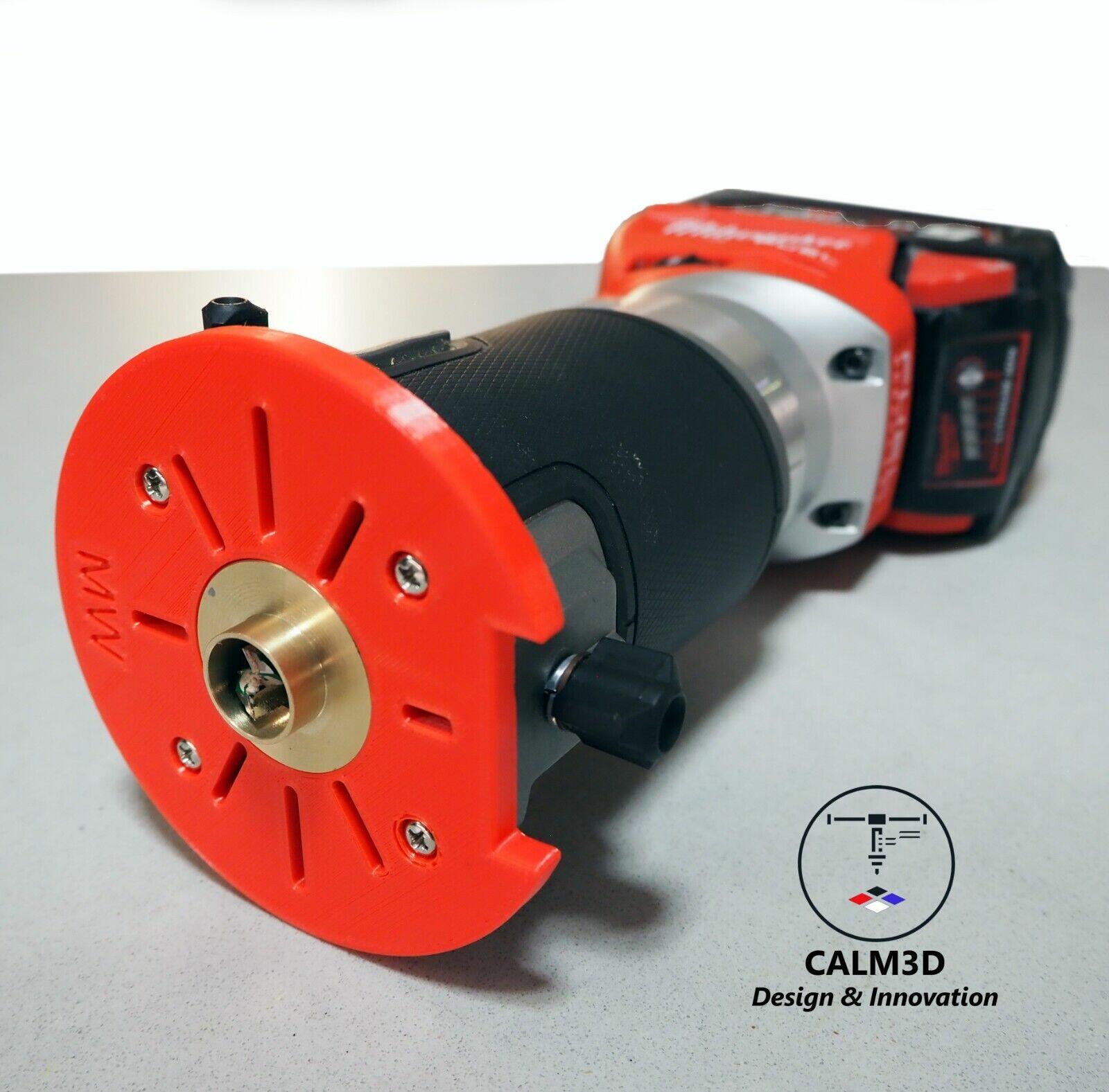 Milwaukee M18 Compatible Plunge & Trim Router Base for 35mm Bushes ...