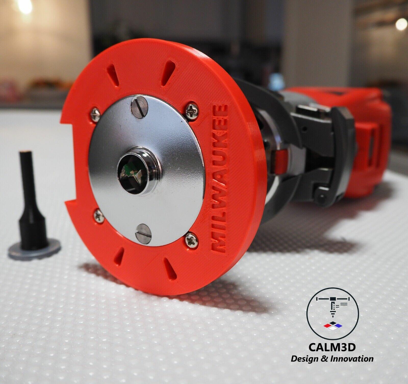 Milwaukee M18 Compatible Plunge Router Bases - Dual Set - inc Screws ...