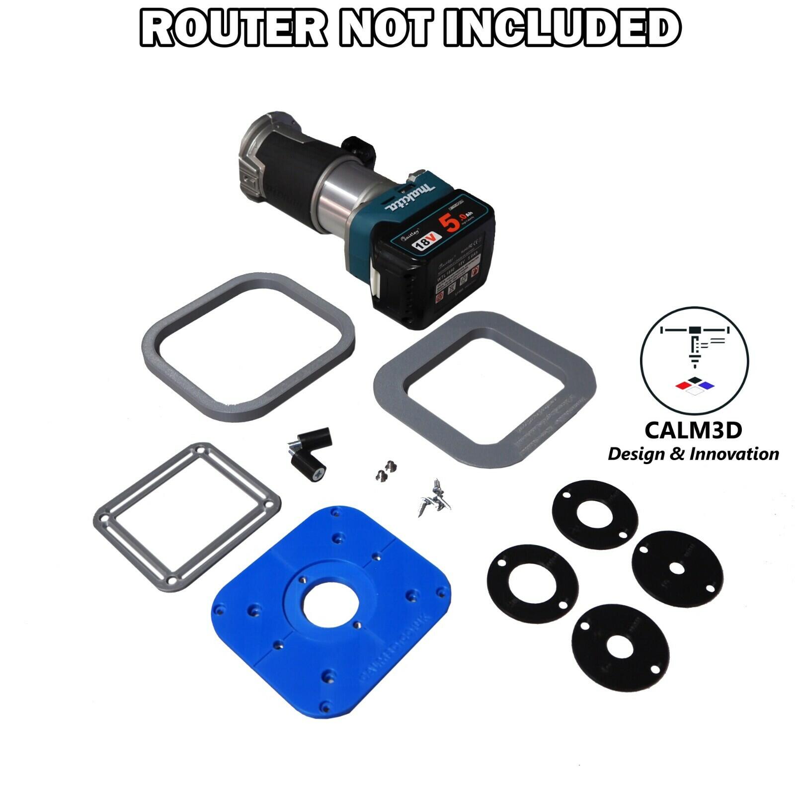Makita DRT50 & RT0700 Trim Table Router Kits