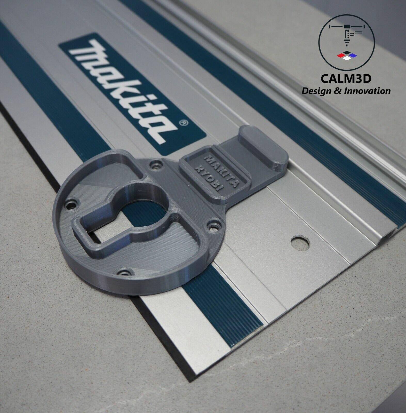 Ryobi R18TR-0 Compatible Trim Router Base for use on Makita Guide Rail ...