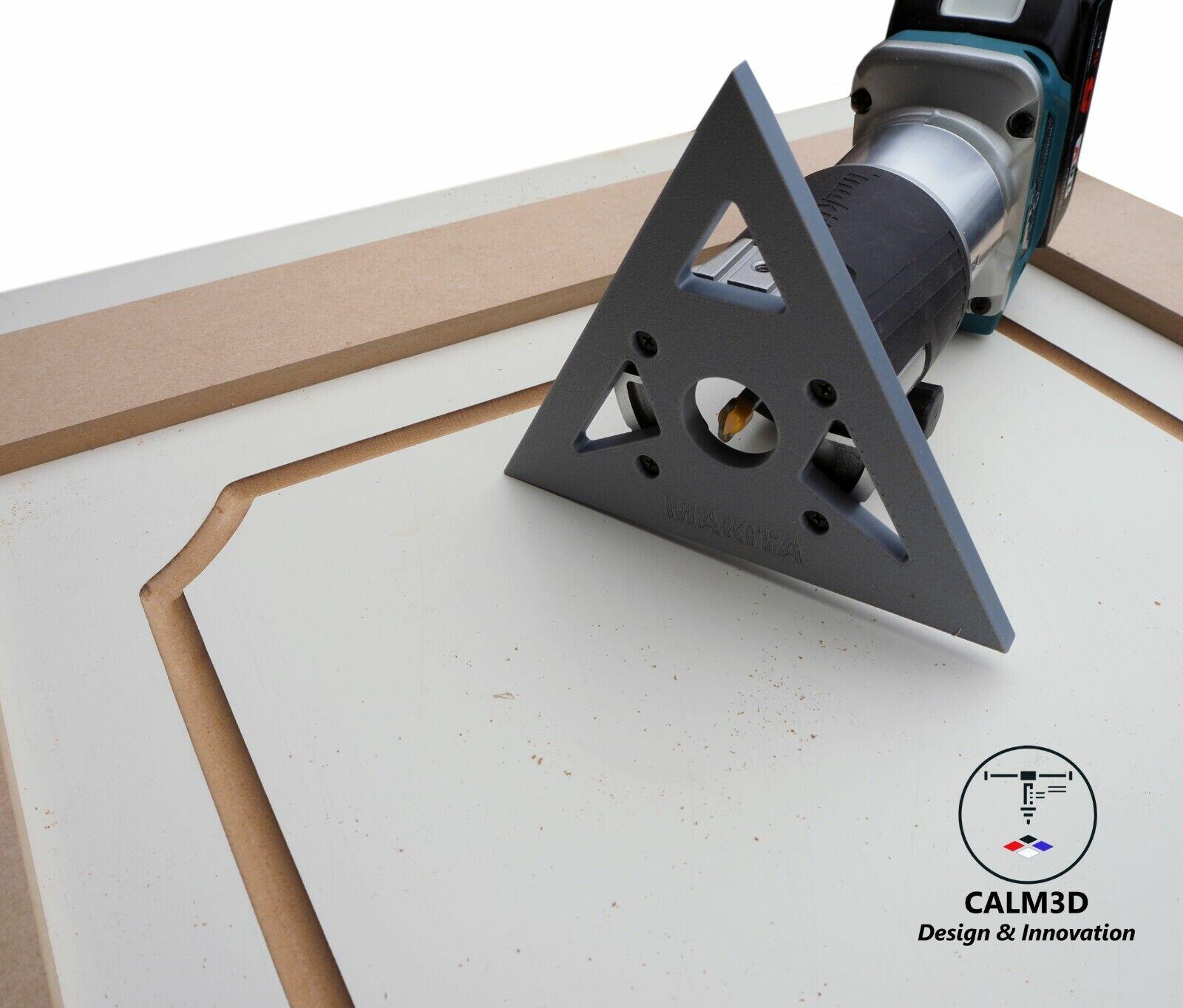 Makita DRT50 & RT0700C Compatible Triangular Trim Router Base – INC P&P