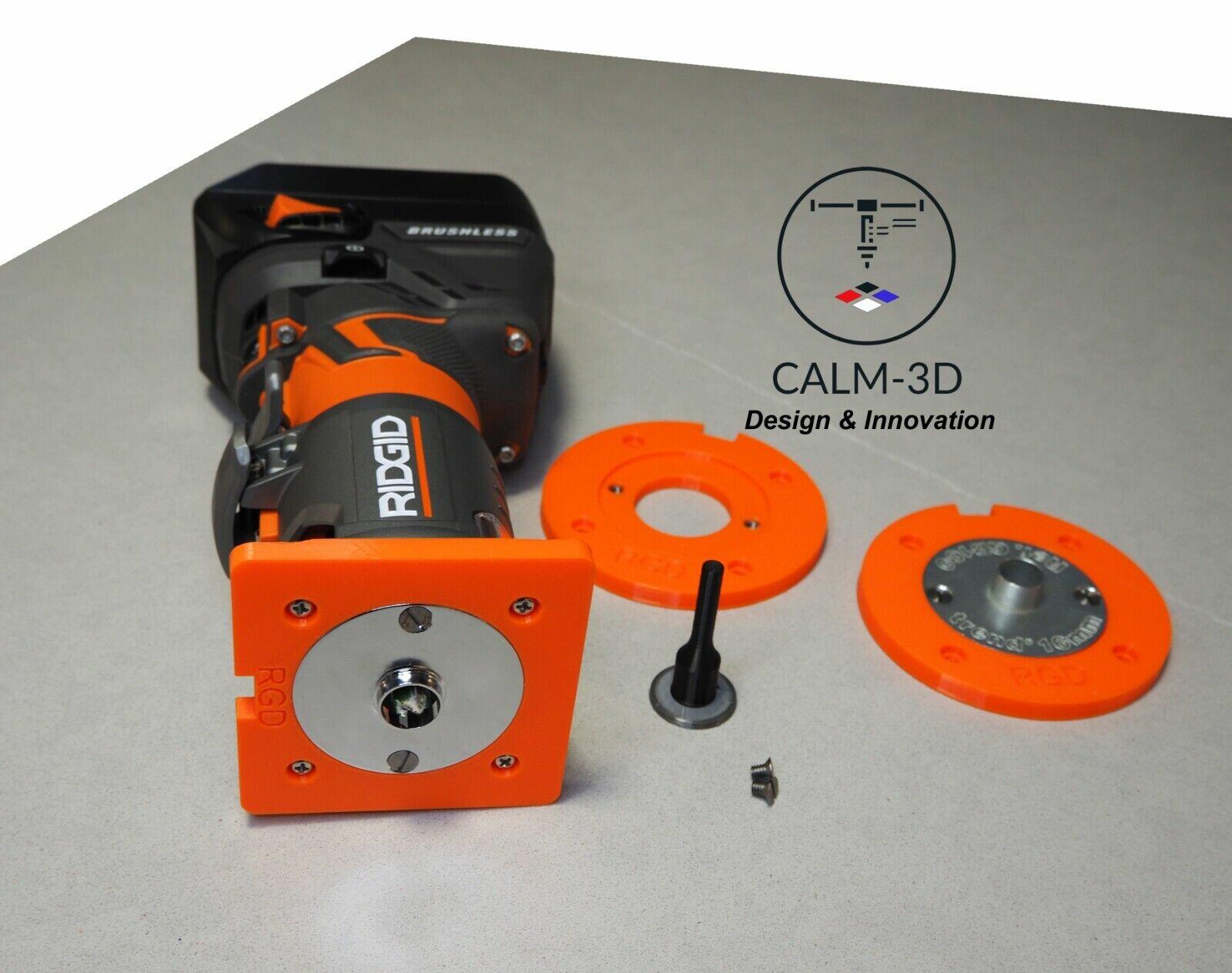 Ridgid/AEG Octane Compatible Trim Replacement Router Base with Screws ...