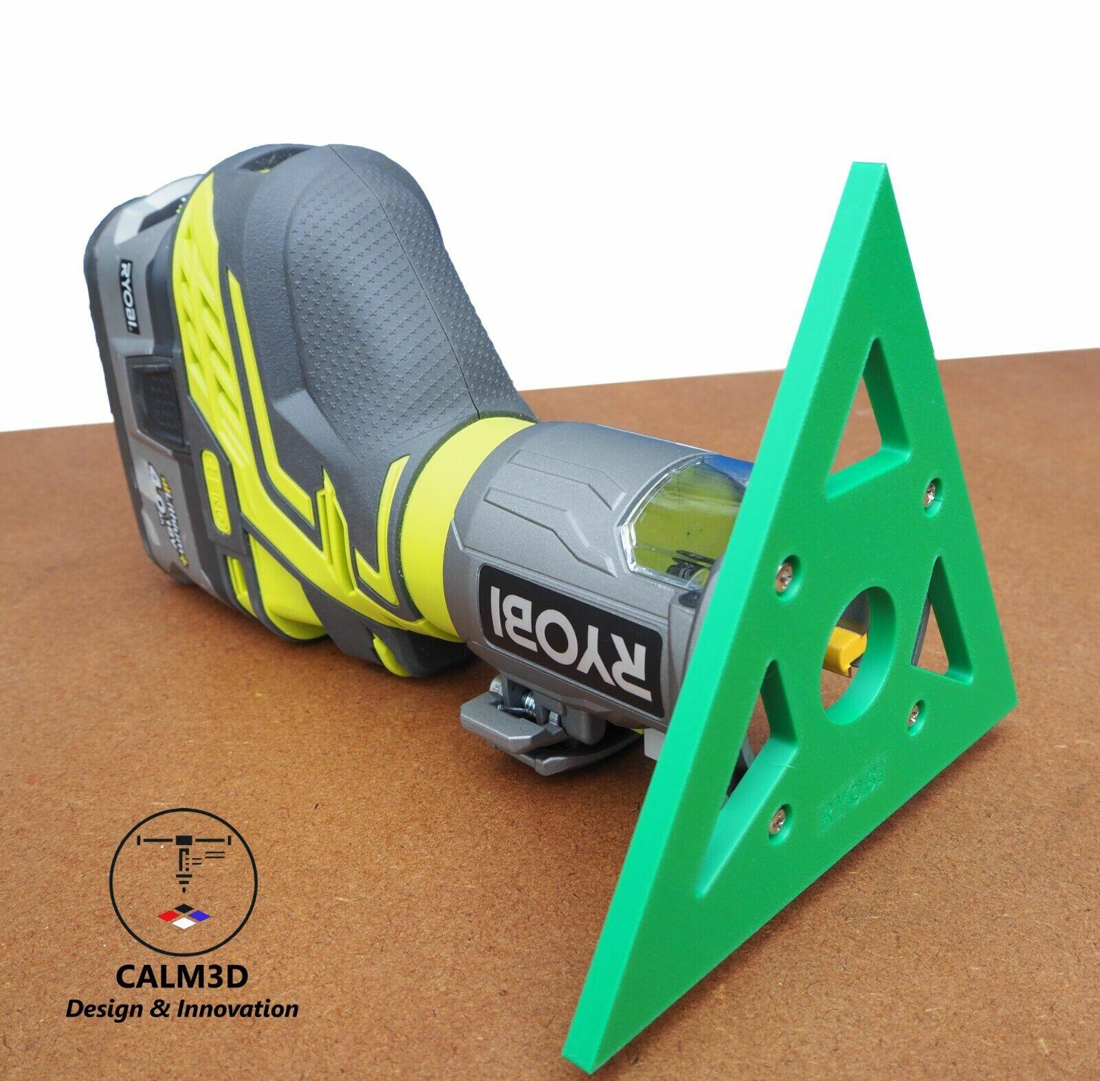 Ryobi R18TR-0 ONE+ Compatible Trim Router Replacement Triangular Base ...