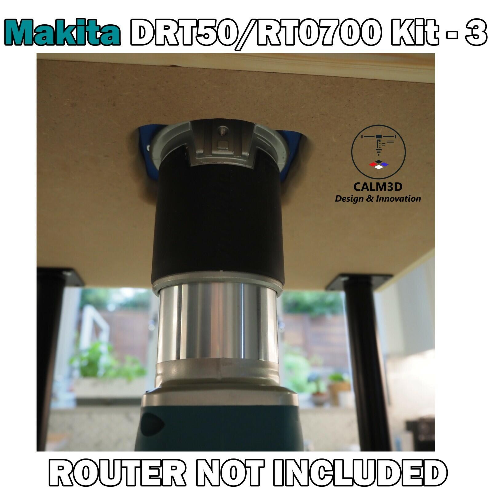 Makita DRT50 & RT0700 Trim Table Router Kits