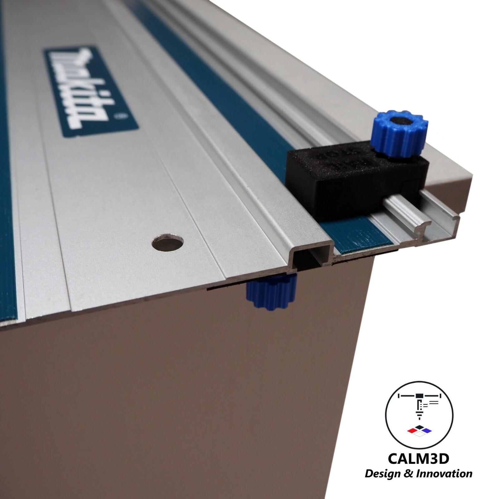 Makita compatible guide rail limit stops - Twin set -twist & lock - INC P&P