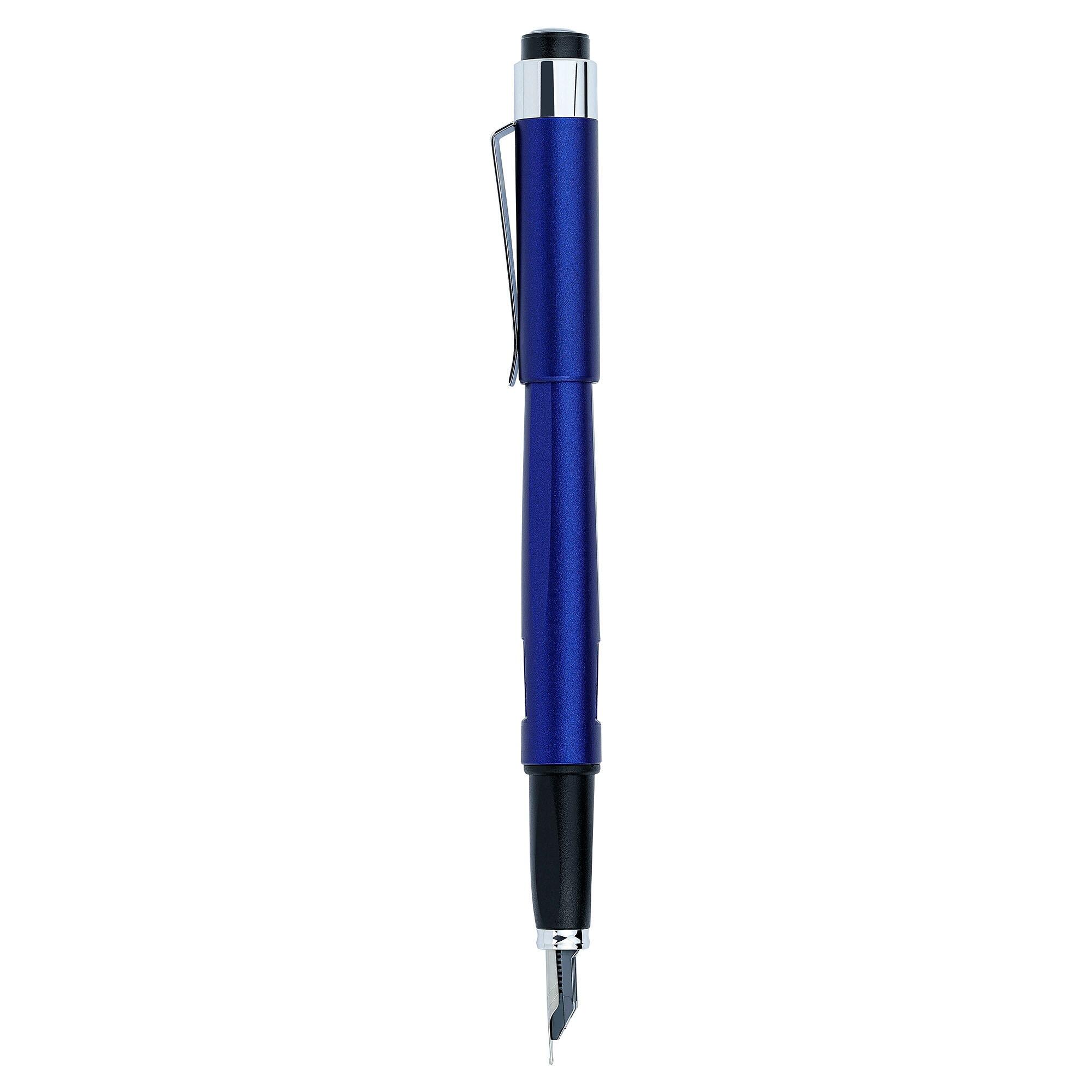 Diplomat Magnum Indigo Blue Fountain Pen - SeriouslyPens.co.uk