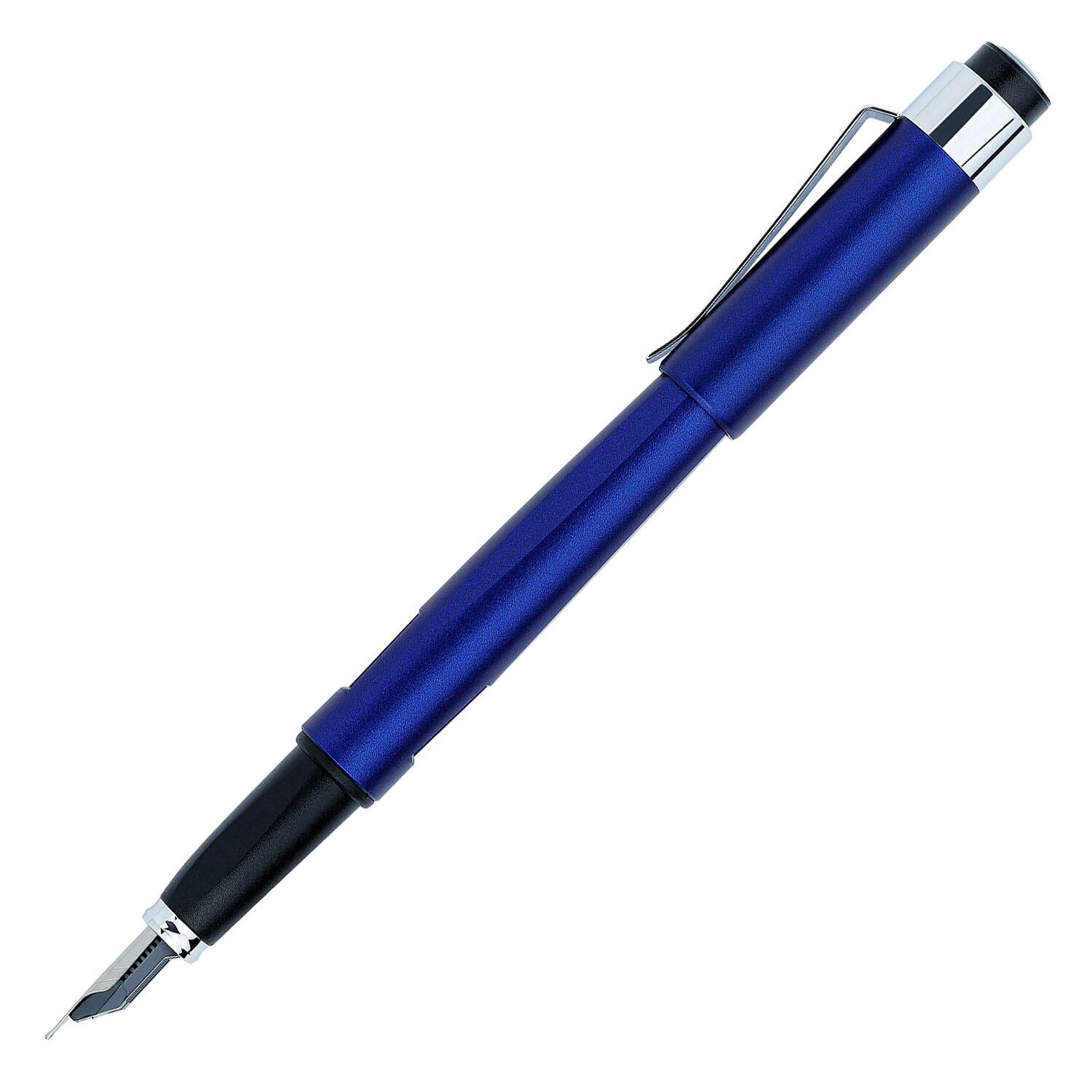 Diplomat Magnum Indigo Blue Fountain Pen - SeriouslyPens.co.uk