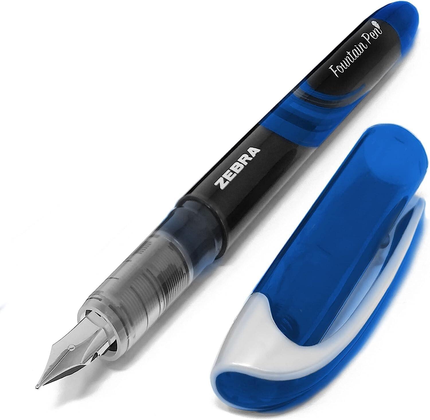 Zebra Fuente Disposable Fountain Pen - Blue | Seriously Pens