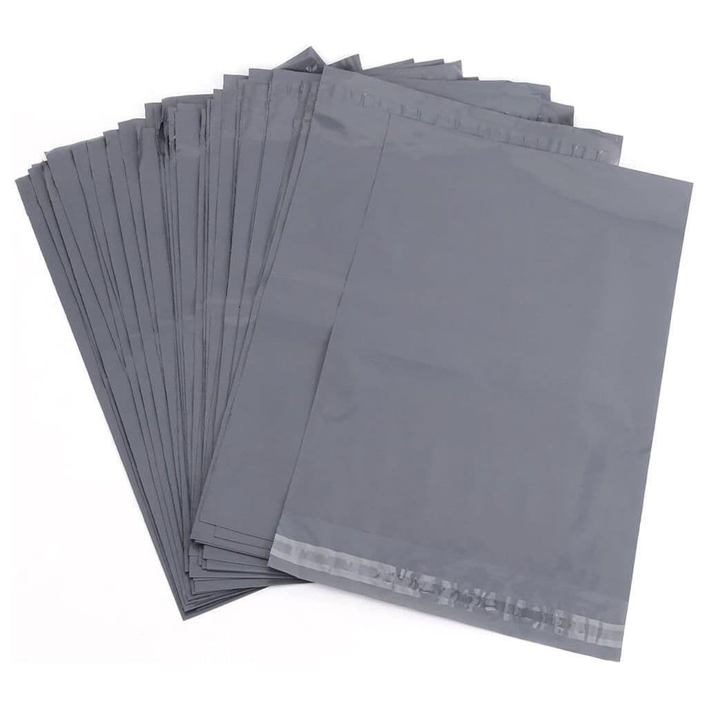 Grey Poly Bag 14 x 16" 500 Per Box