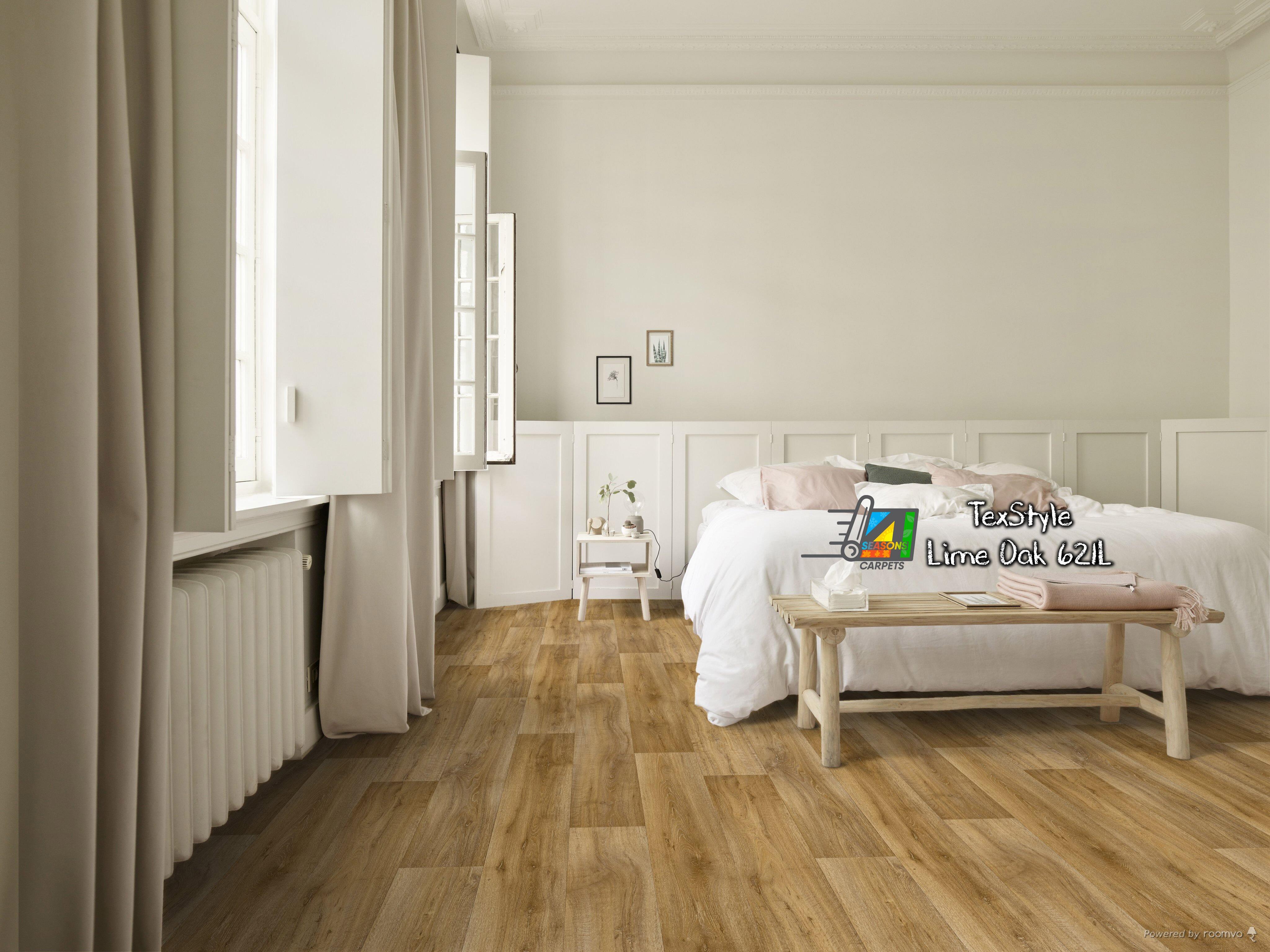 Texstyle Lime Oak 621L - 4m (13') Wide vinyl