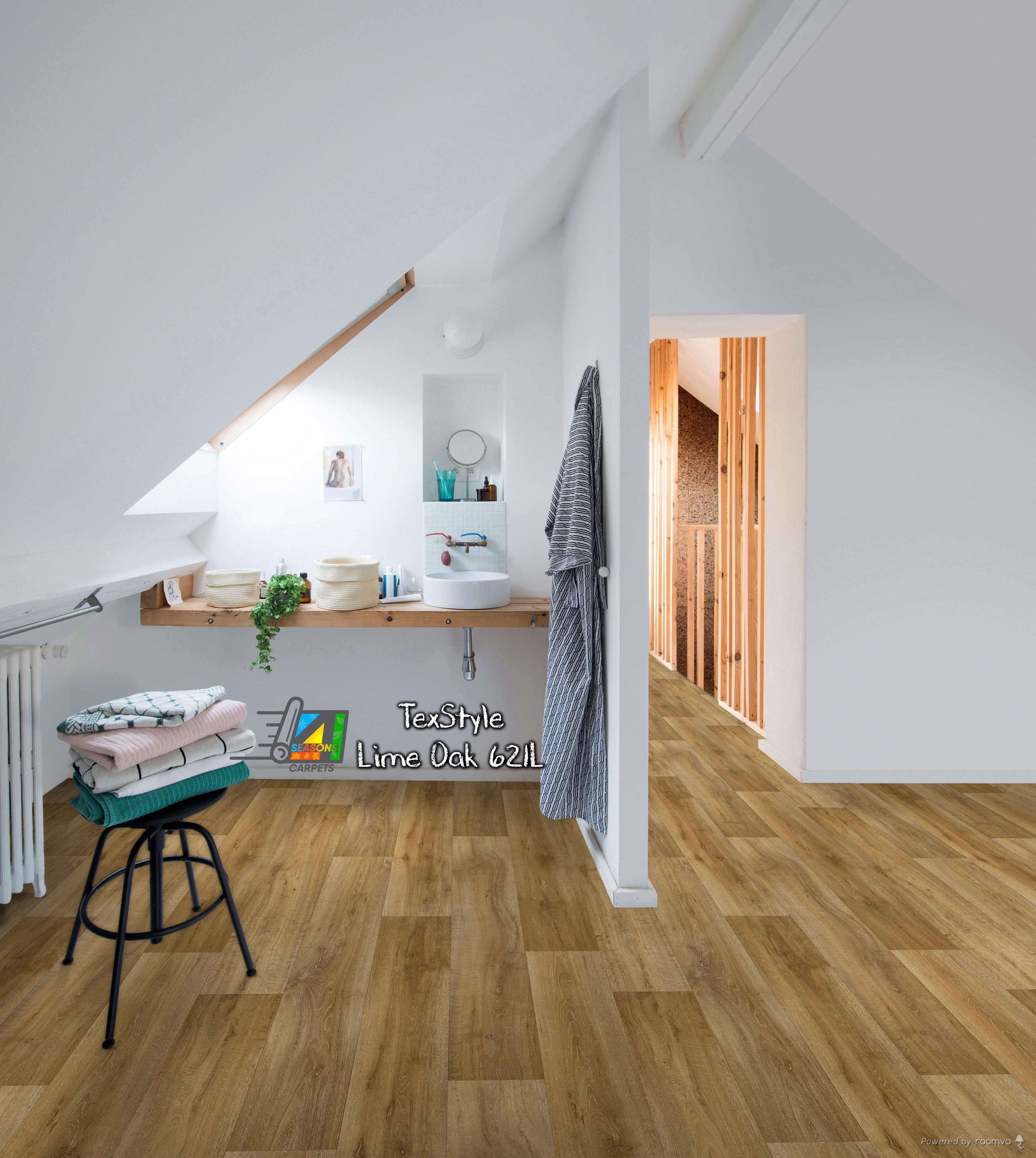 Texstyle Lime Oak 621L - 4m (13') Wide vinyl