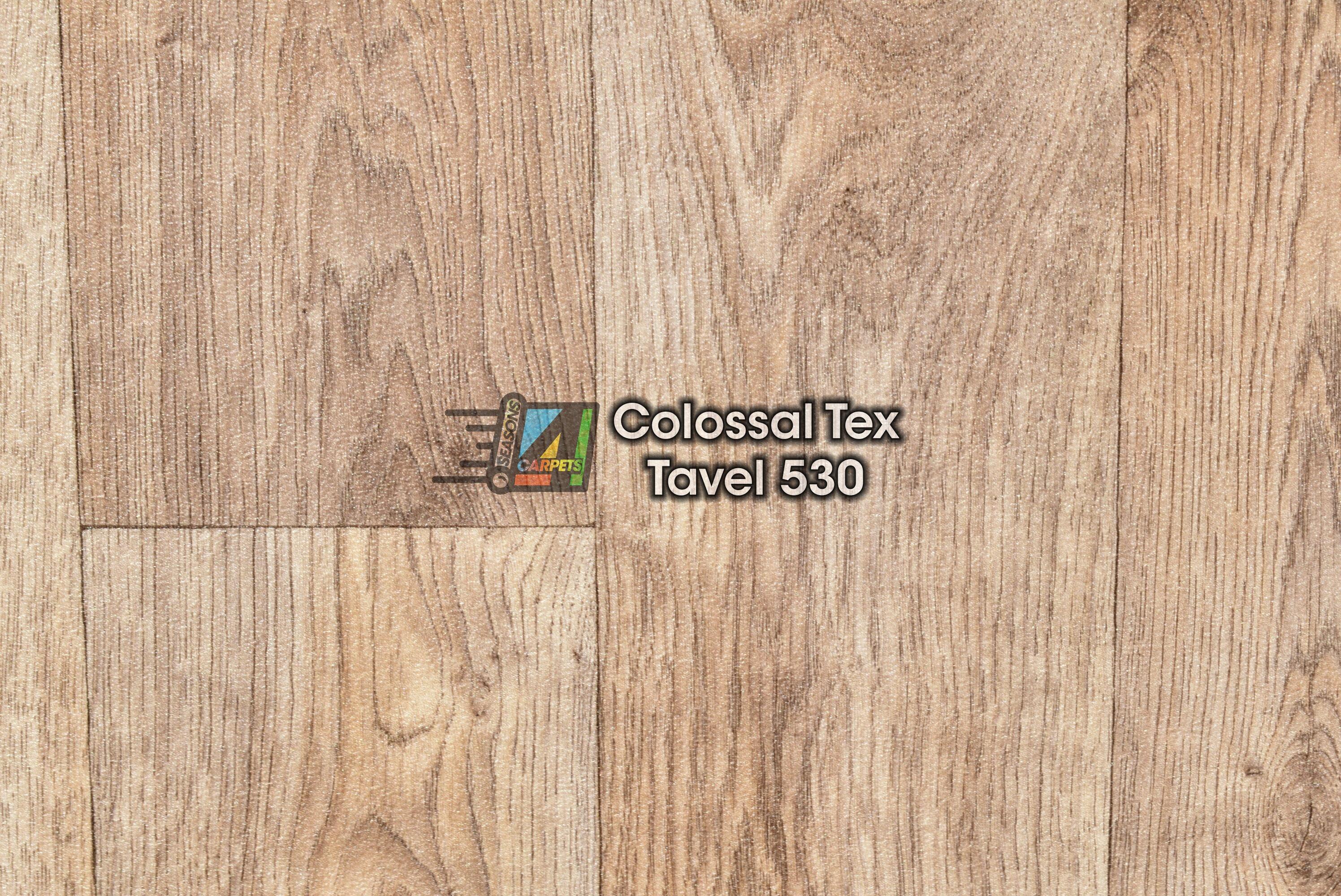 Colossal Tex Tavel 530 Vinyl Roll End 2 x 2m (6' 6" x 6' 6")