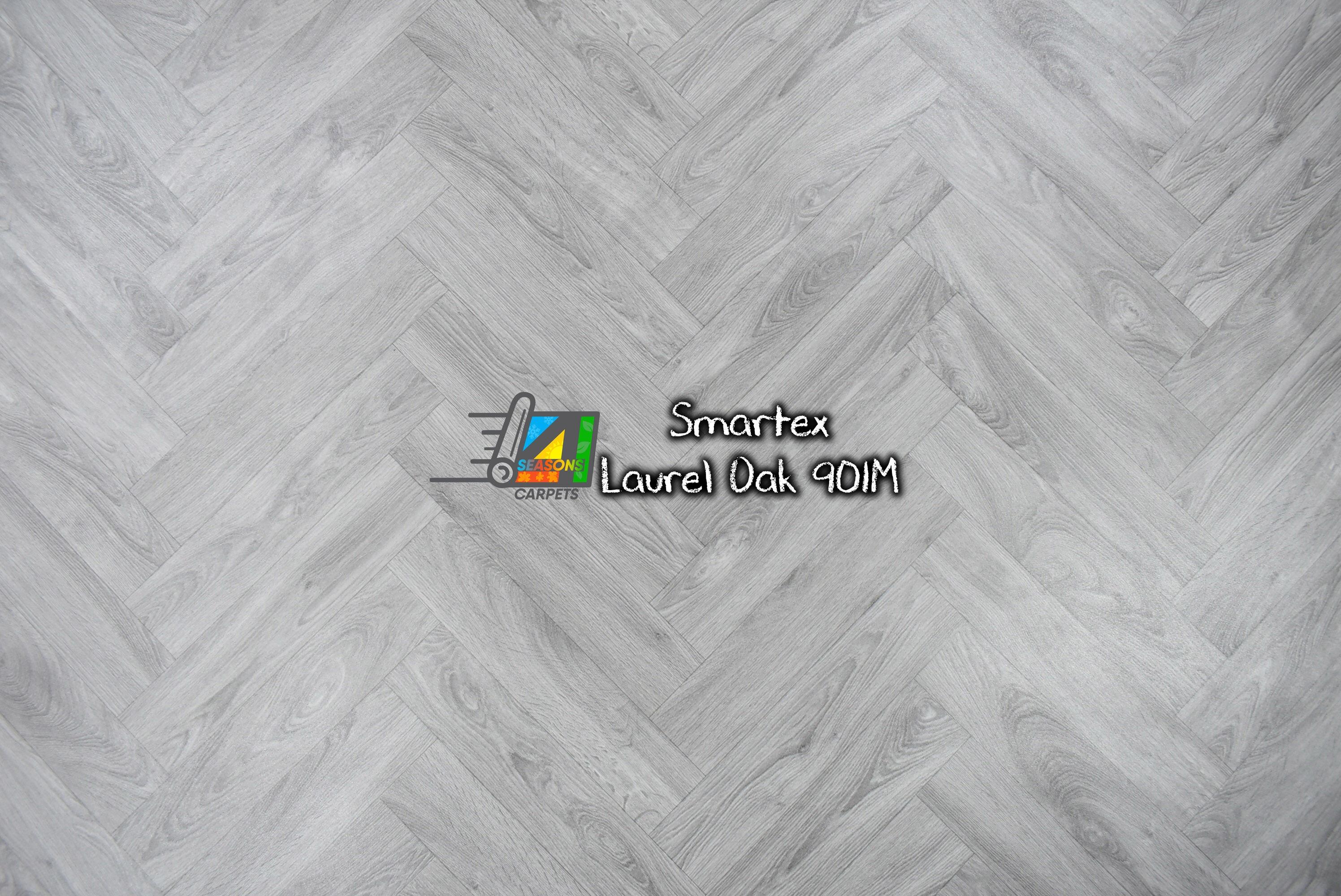 Smartex Laurel Oak 901M Vinyl Roll end 1.05 x 2.50m (3' 6" x 8' 2")