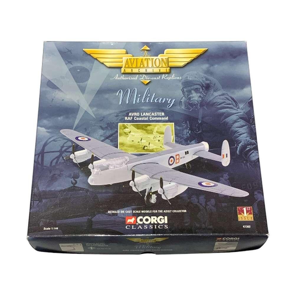 Corgi Avro Lancaster RAF Coastal Command Military Die Cast Model 47302