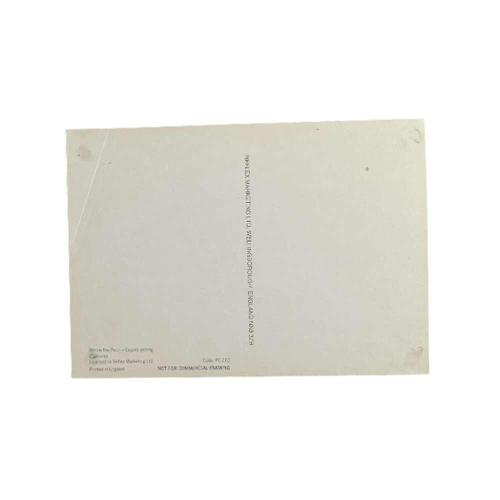 Disney Winnie The Pooh Eeyore Writing Postcard