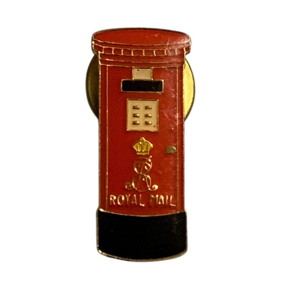 Traditional Royal Mail Post Box Pin Badge