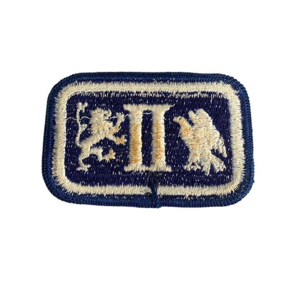 US Army 2nd Corps Military Sleeve Patch