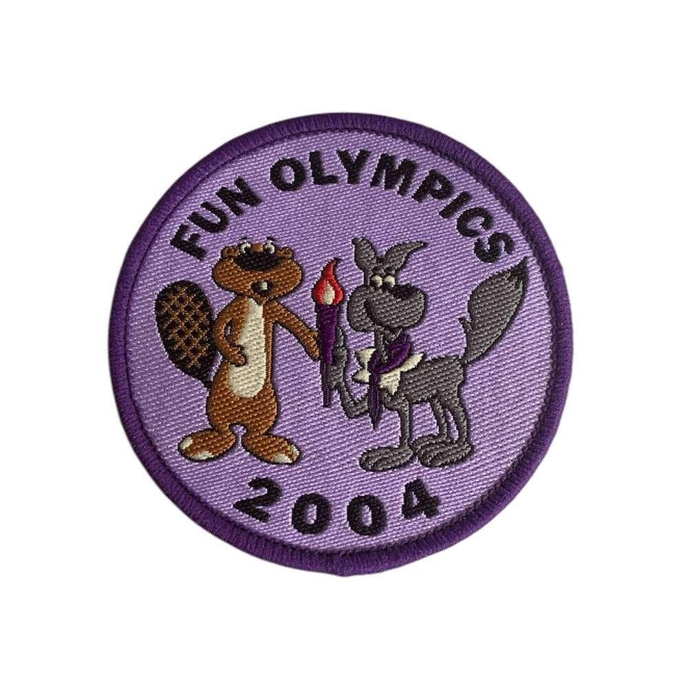 Fun Olympics 2004 Cloth Badge Patch