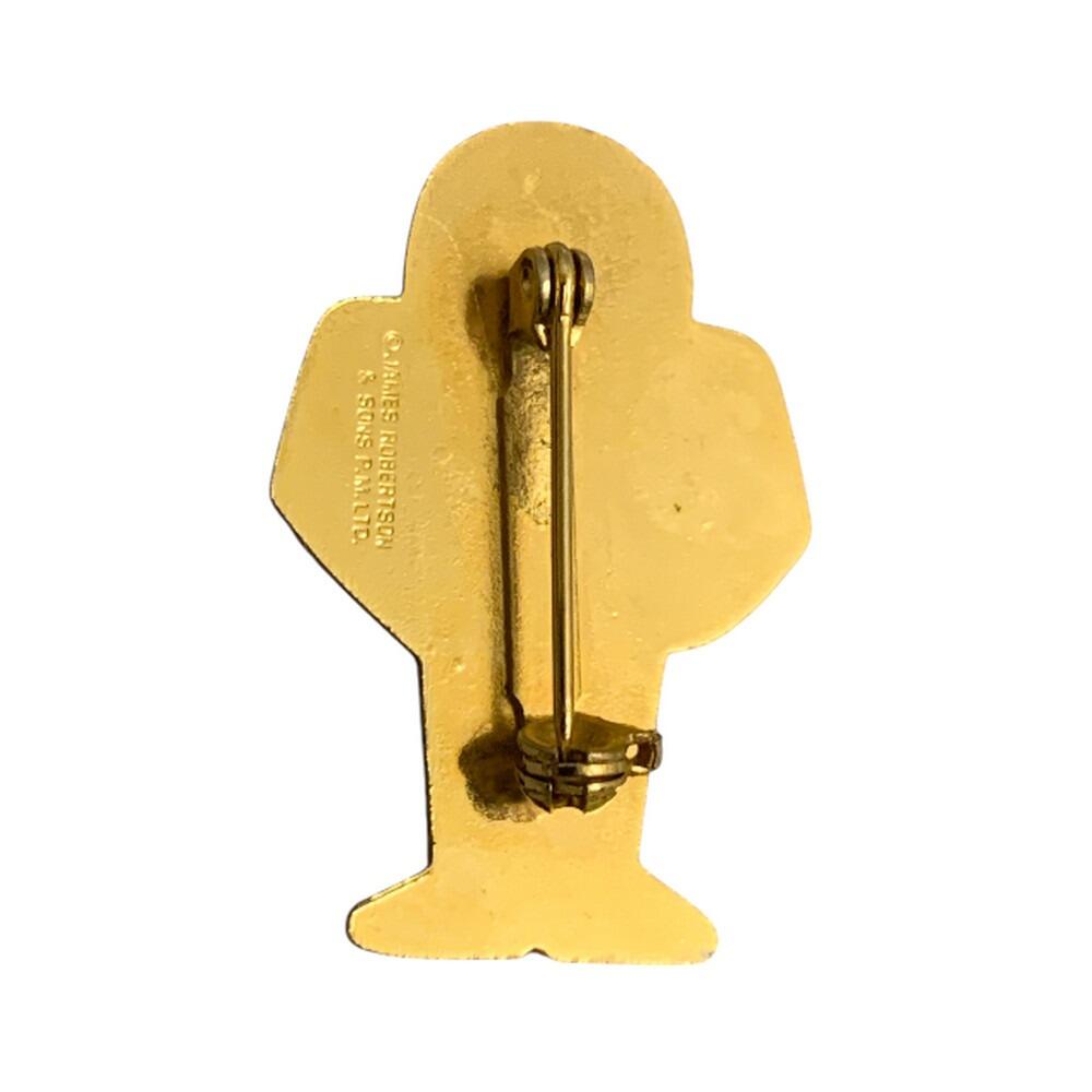 Robertsons 1980s Golly American Footballer Pin Badge