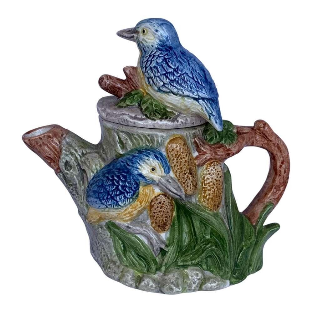Kingfisher Birds Decorative Novelty Teapot