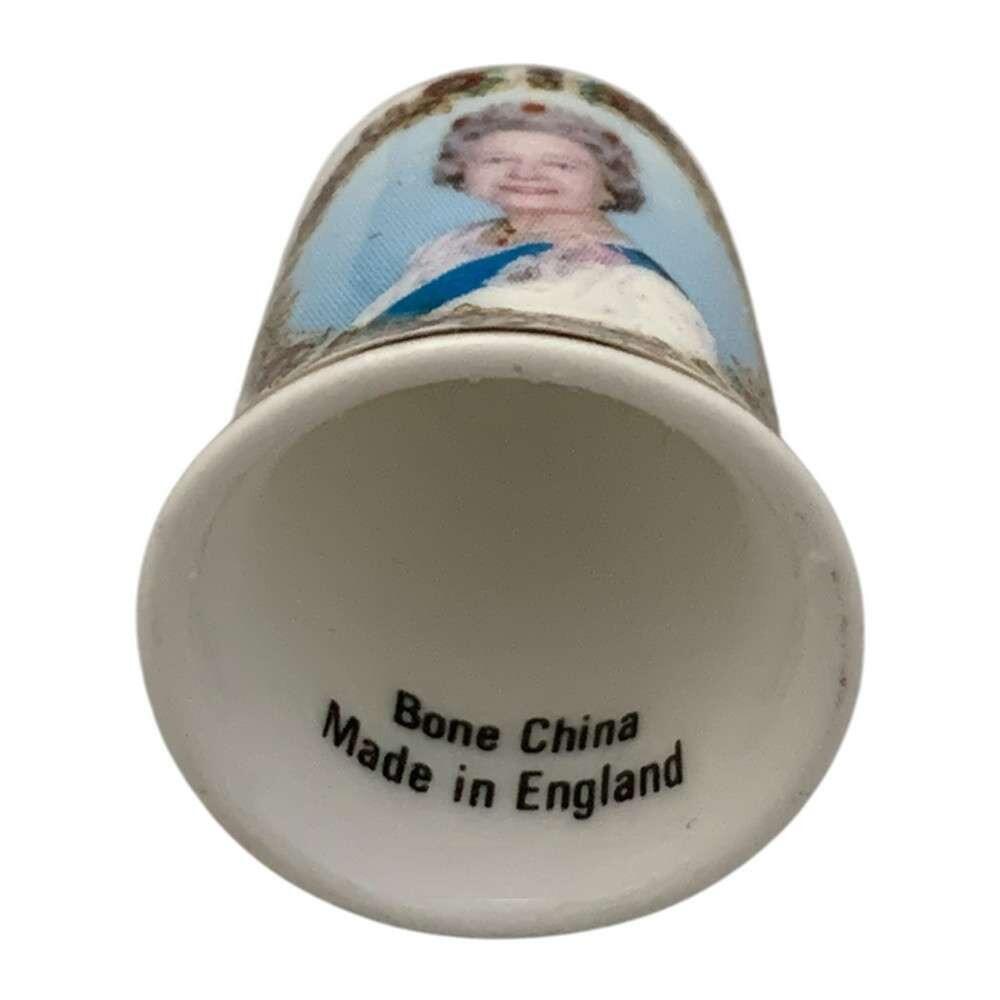 Queen Elizabeth II Golden Jubilee Thimble 1952-2002
