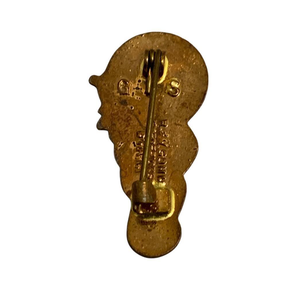 Robertsons Bagpiper Golly Pin Badge G S R.E.V. Gomm Frederick St B'Ham 1
