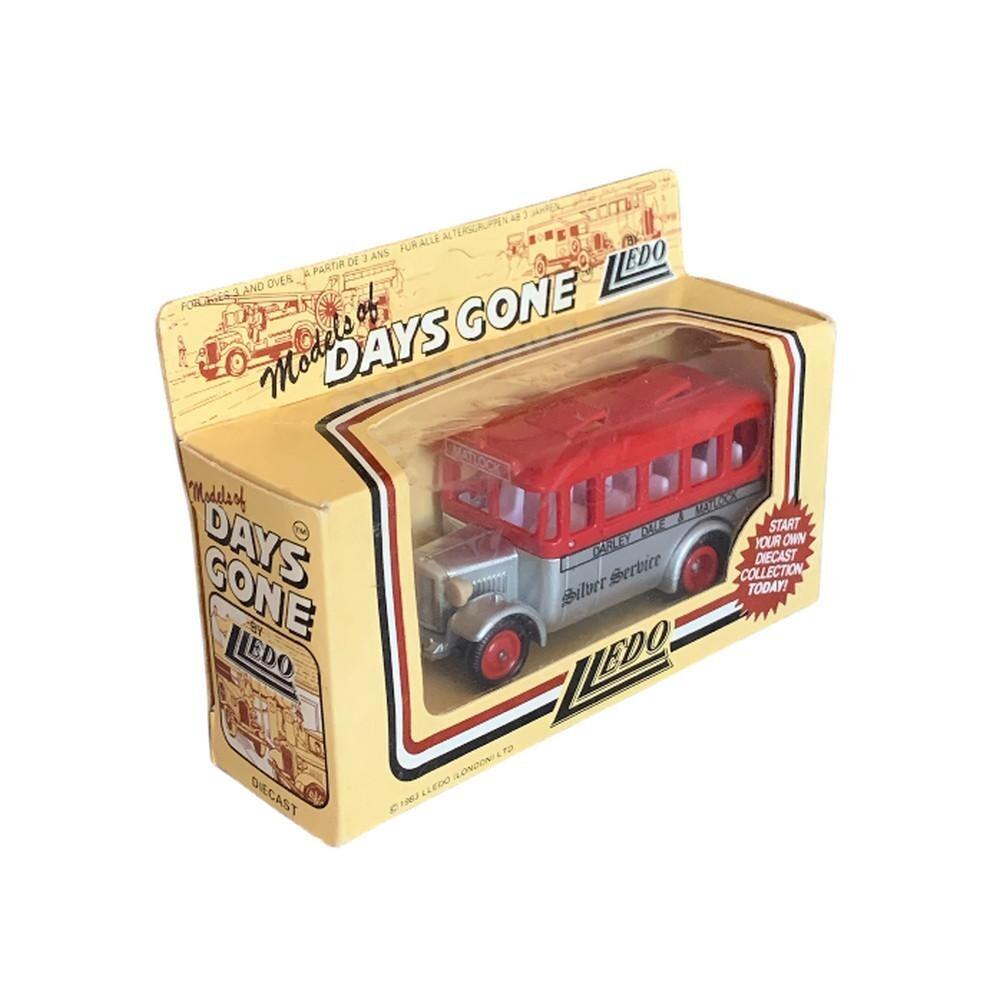 1983 Lledo Models of Days Gone Silver Service Bus Boxed