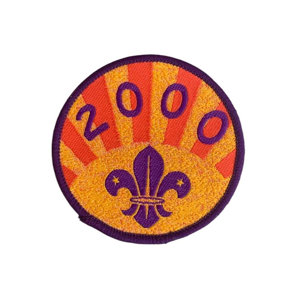 Scouts Millennium 2000 Cloth Badge Patch