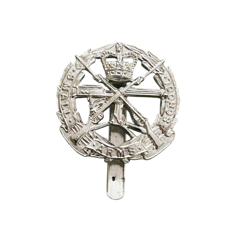 Small Arms School Corps Anodised Cap Badge
