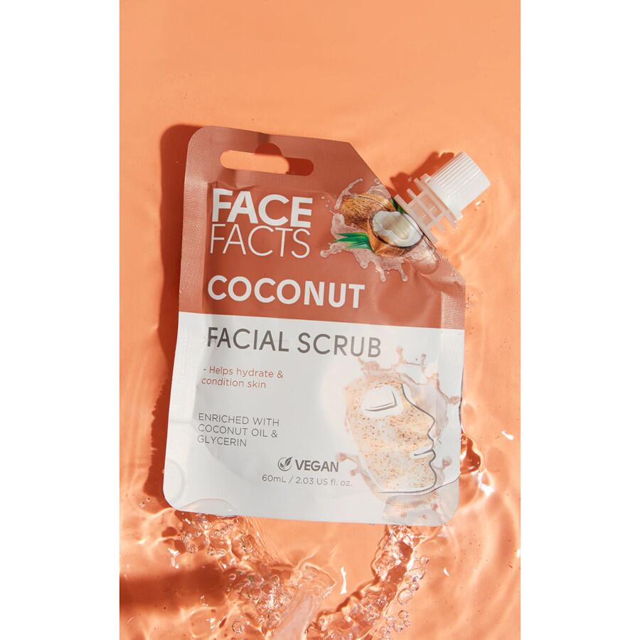 Face Facts Coconut Facial Scrub - 60ml