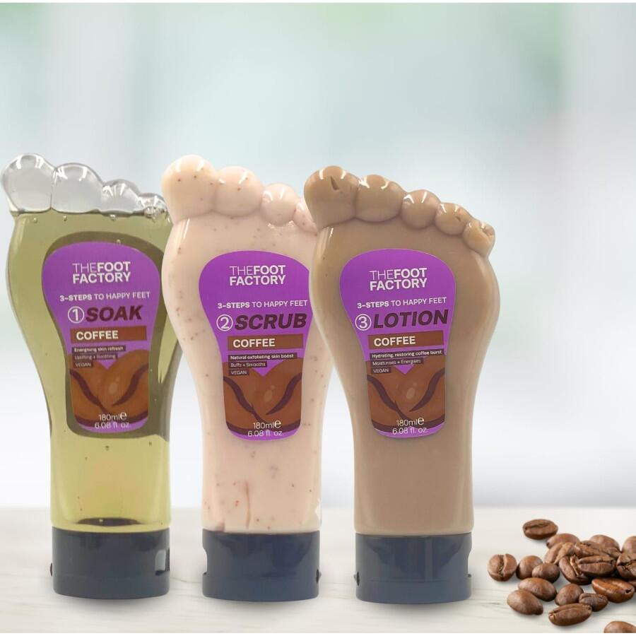 Face Facts The Foot Factory Coffee Foot Lotion - 180ml