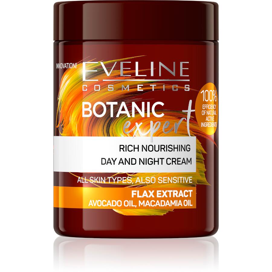 Eveline Botanic Expert Rich Nourishing Flax Extract Day & Night Cream ...