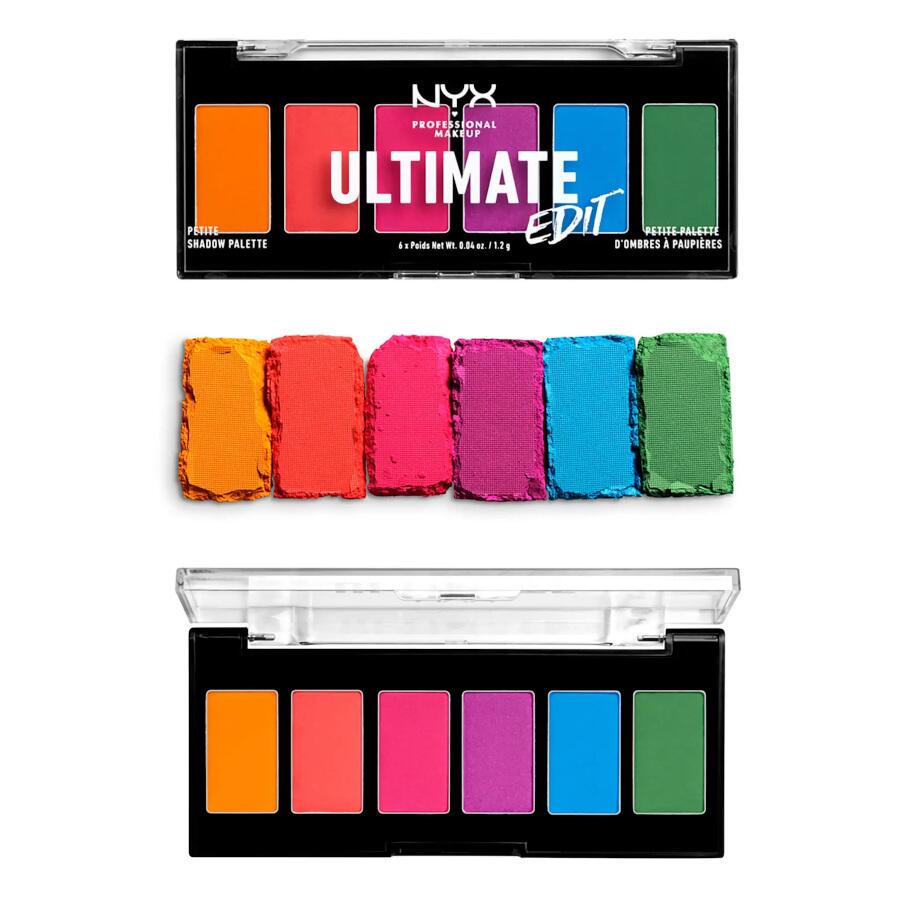 NYX Ultimate Edit Eyeshadow Palette - USPP02 Brights (15pcs)