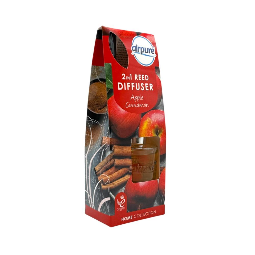 Airpure Apple Cinnamon 2in1 Reed Diffuser - 30ml