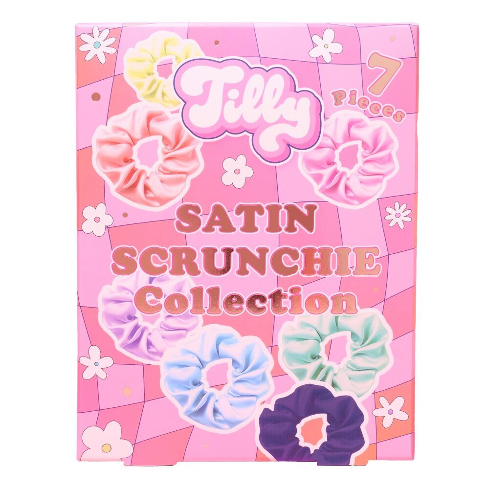Tilly Satin Shine Scrunchie Collection Set