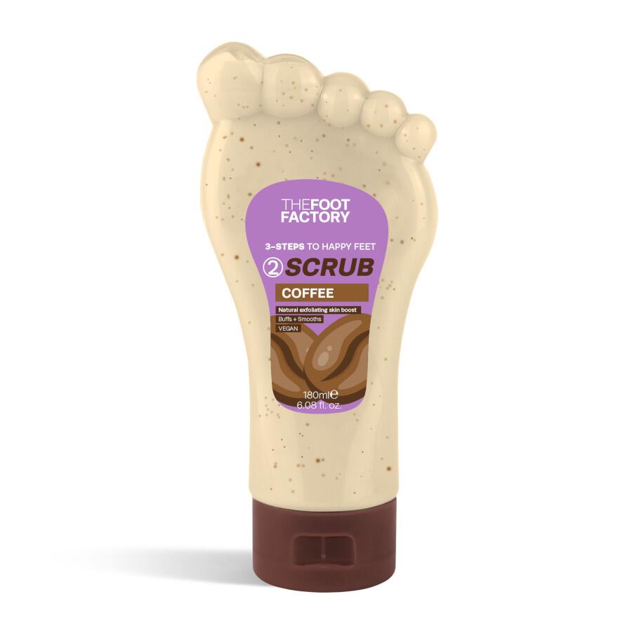 Face Facts The Foot Factory Coffee Foot Scrub - 180ml