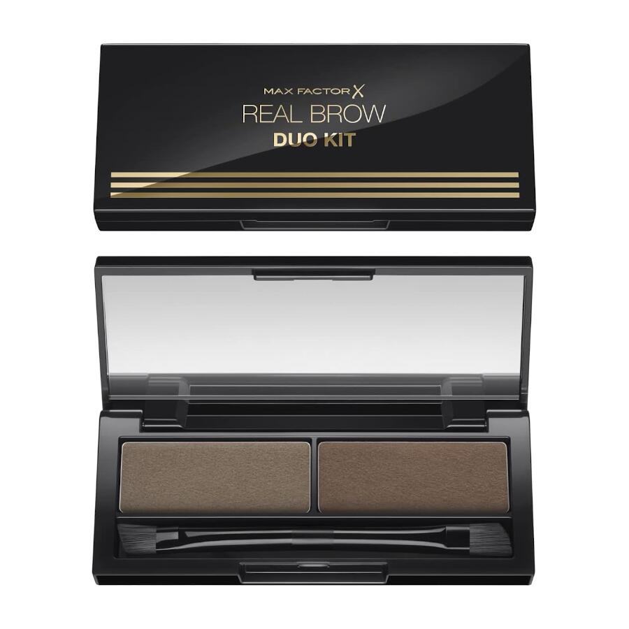 Max Factor Real Brow Duo Kit - 002 Medium (3pcs)