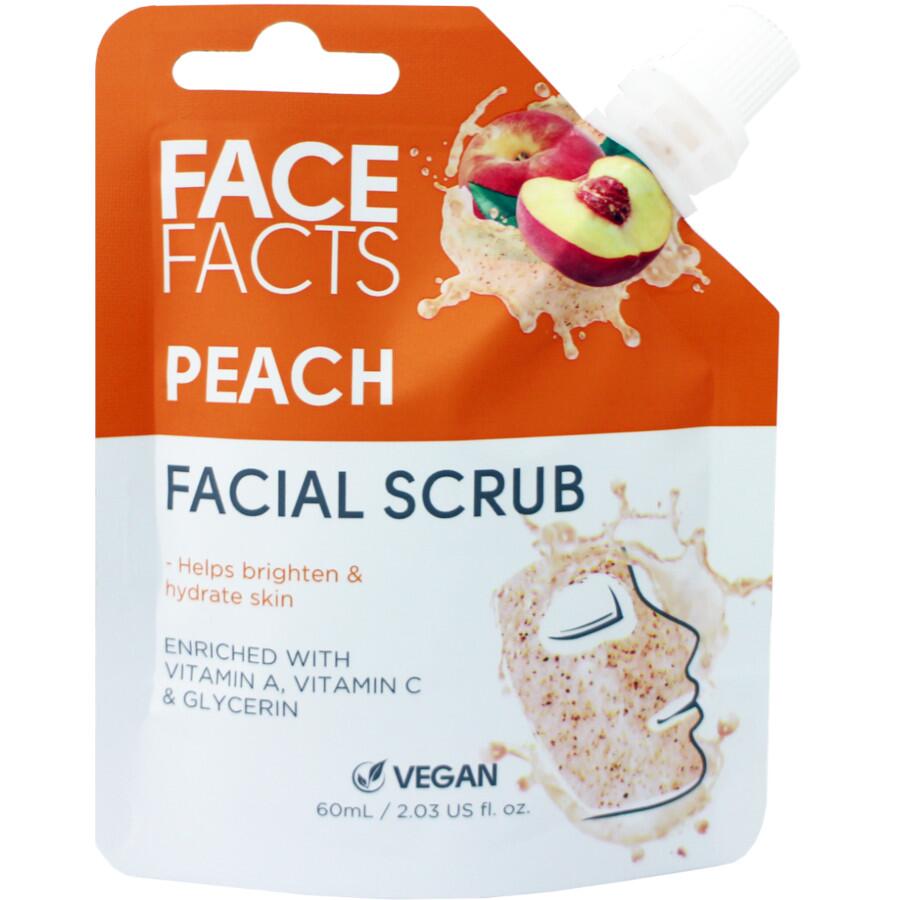 Face Facts Revitalising Peach Facial Scrub - 60ml