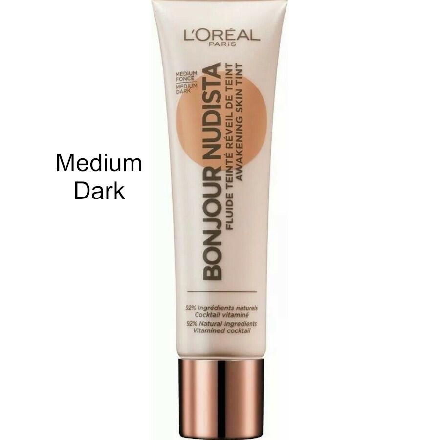 L'Oreal Bonjour Nudista Awakening Skin Tint Foundation 30ml (Options)