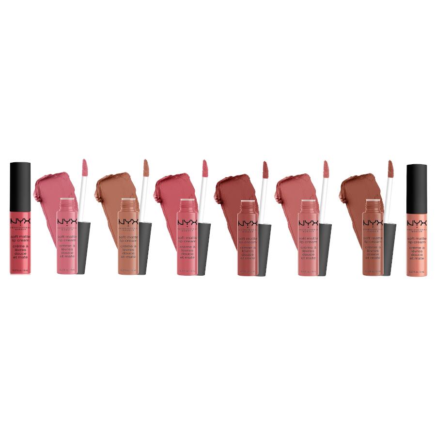 NYX Soft Matte Lip Cream (12pcs) (Assorted)