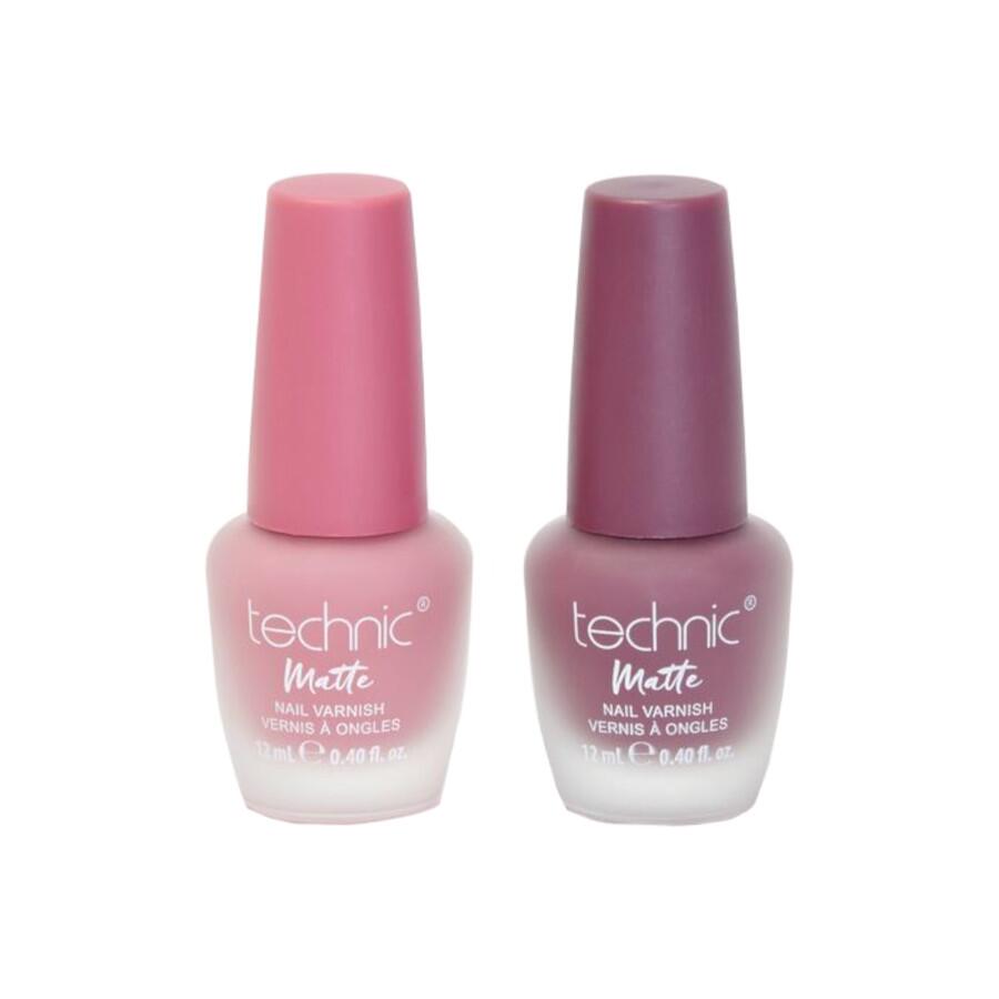 Technic Matte Nail Varnish Duo Gift Set (994210)