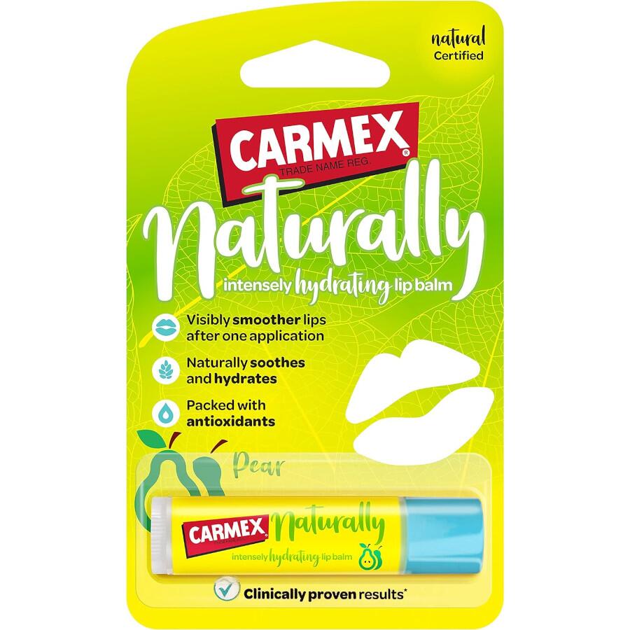 Carmex Naturally Hydrating Pear Lip Balm Stick - 4.25g