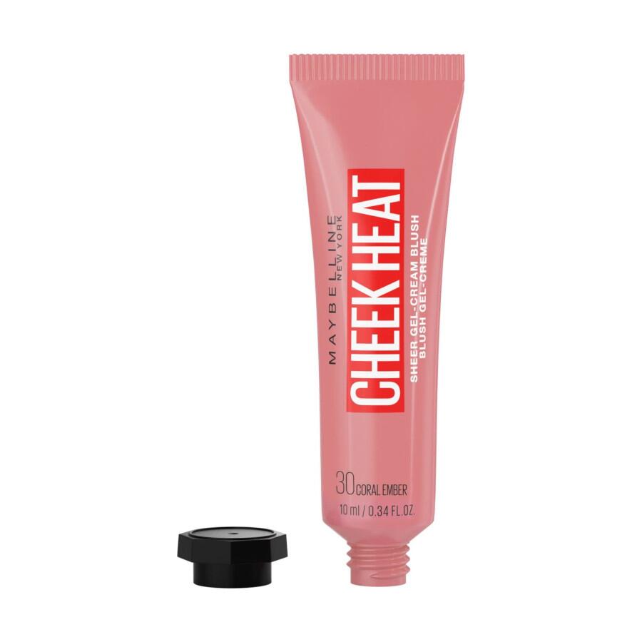 Maybelline Cheek Heat Cream Blush Gel - 30 Coral Ember