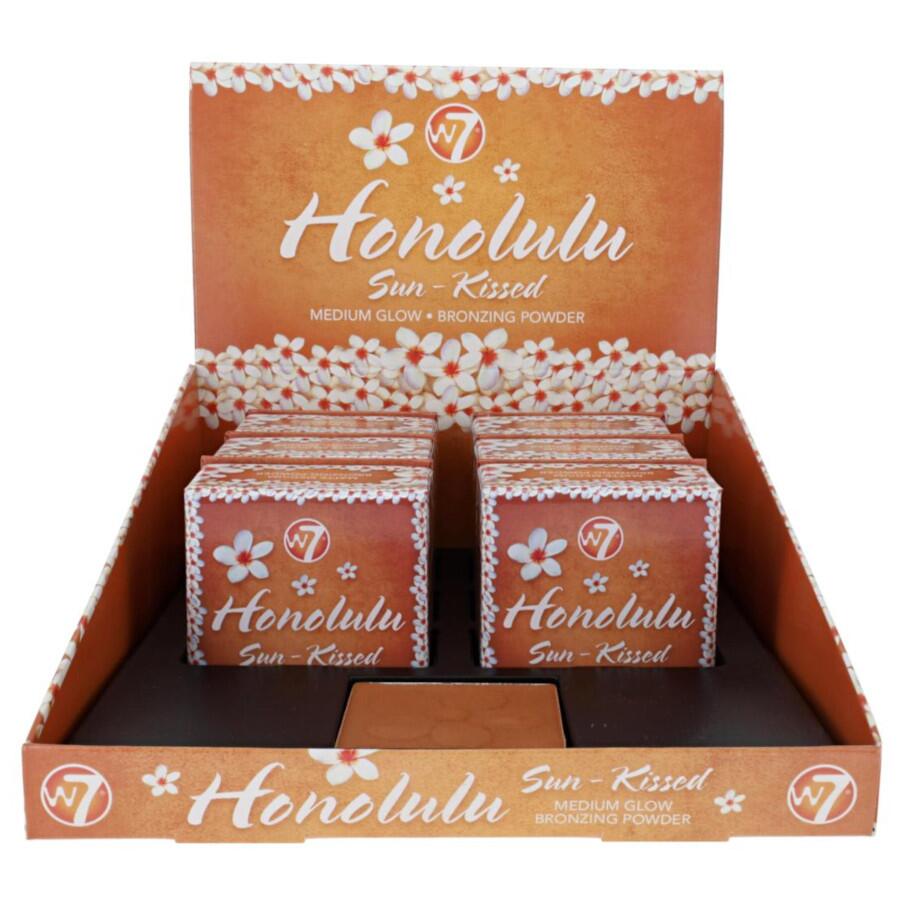W7 Honolulu Bronzing Powder Palette - Sun Kissed (6pcs)