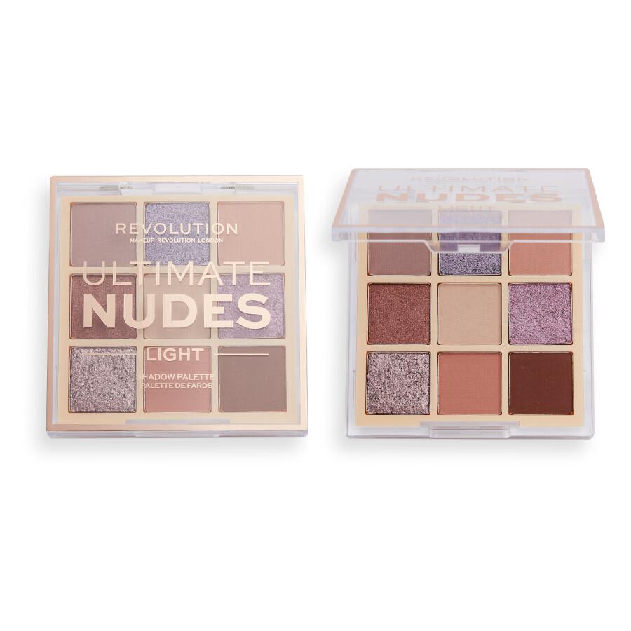 Revolution Makeup Ultimate Nudes Eyeshadow Palette - Light