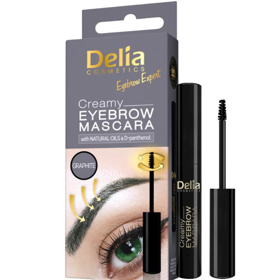 Delia Eyebrow Expert Creamy Eyebrow Mascara - Graphite