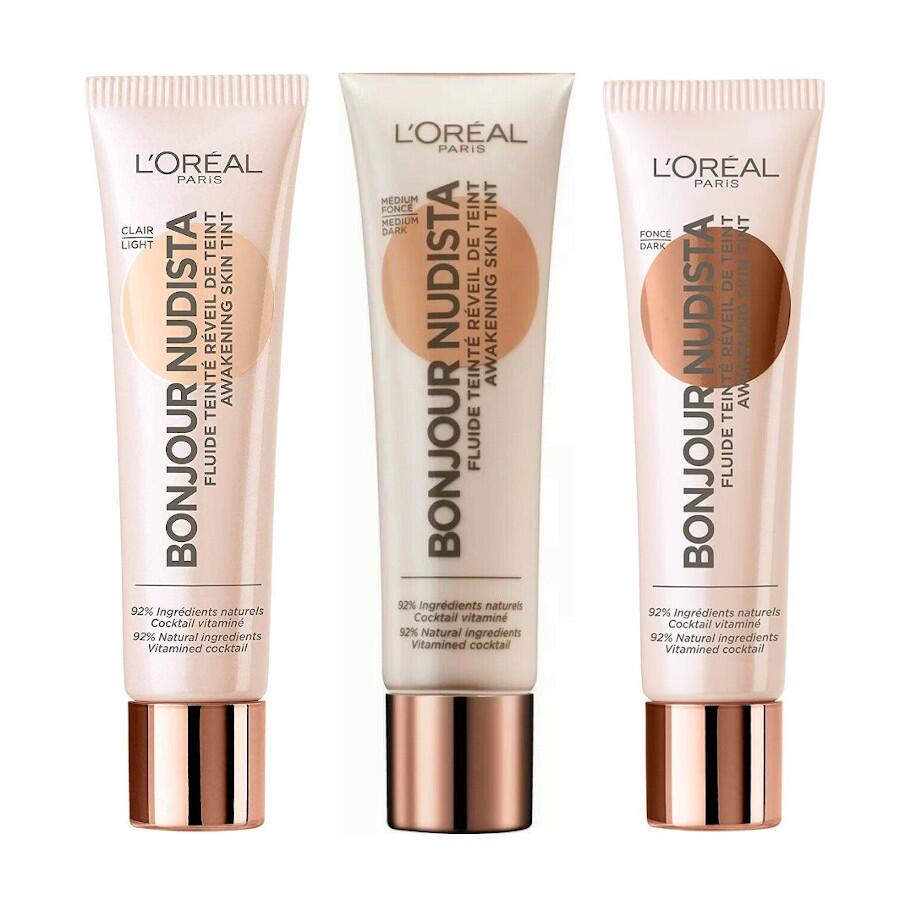 L'Oreal Bonjour Nudista Awakening Skin Tint Foundation 30ml (Options)
