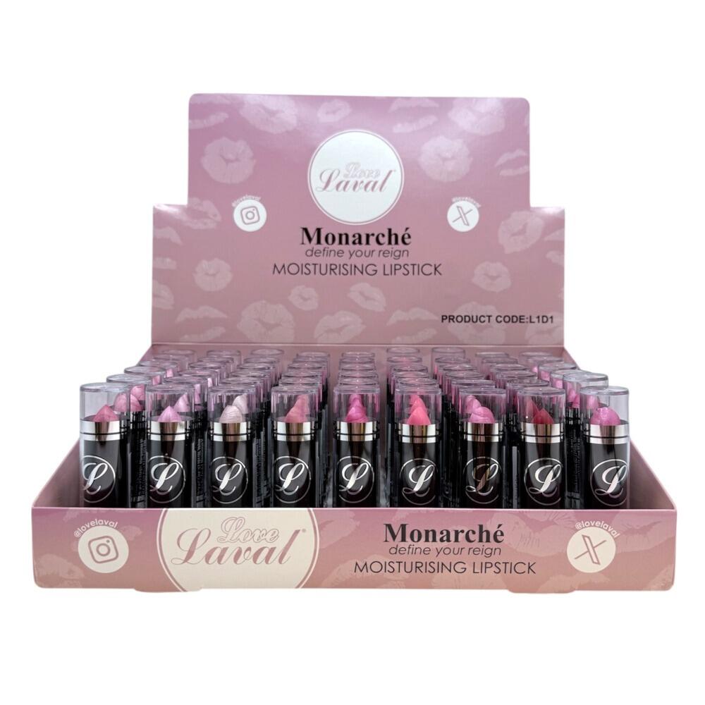 Laval Pure Colour Moisturising Lipstick - L1D1 (54pcs) (Assorted)