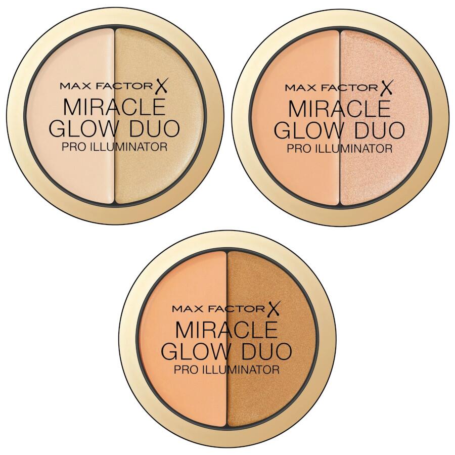 Max Factor Miracle Glow Duo Pro Illuminator - 11g (Options)